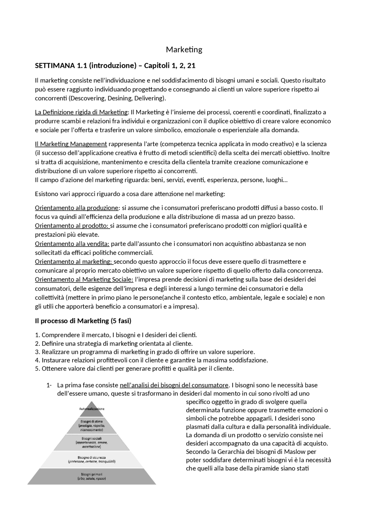 Marketing Alberto Marcati Luiss Docsity