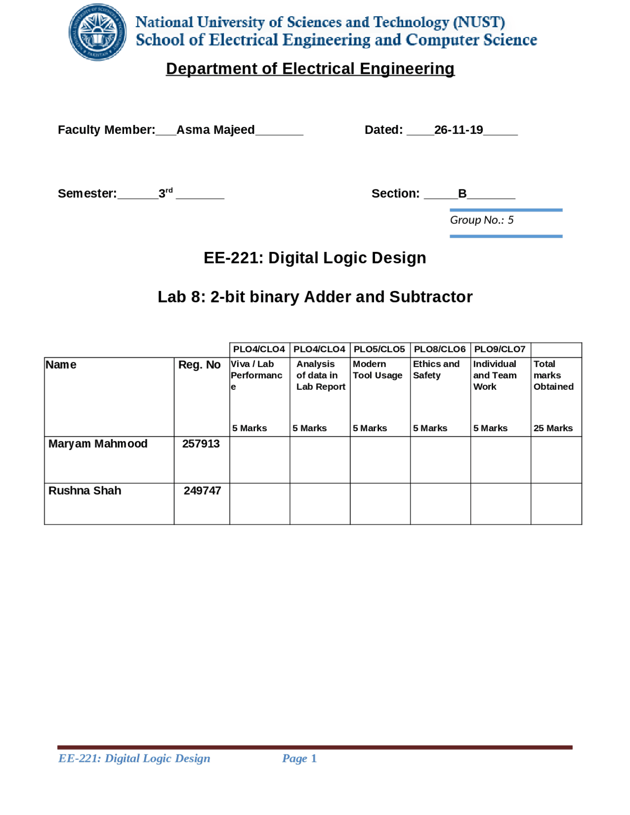 2 Bit Binary Adder And Subtractor Docsity
