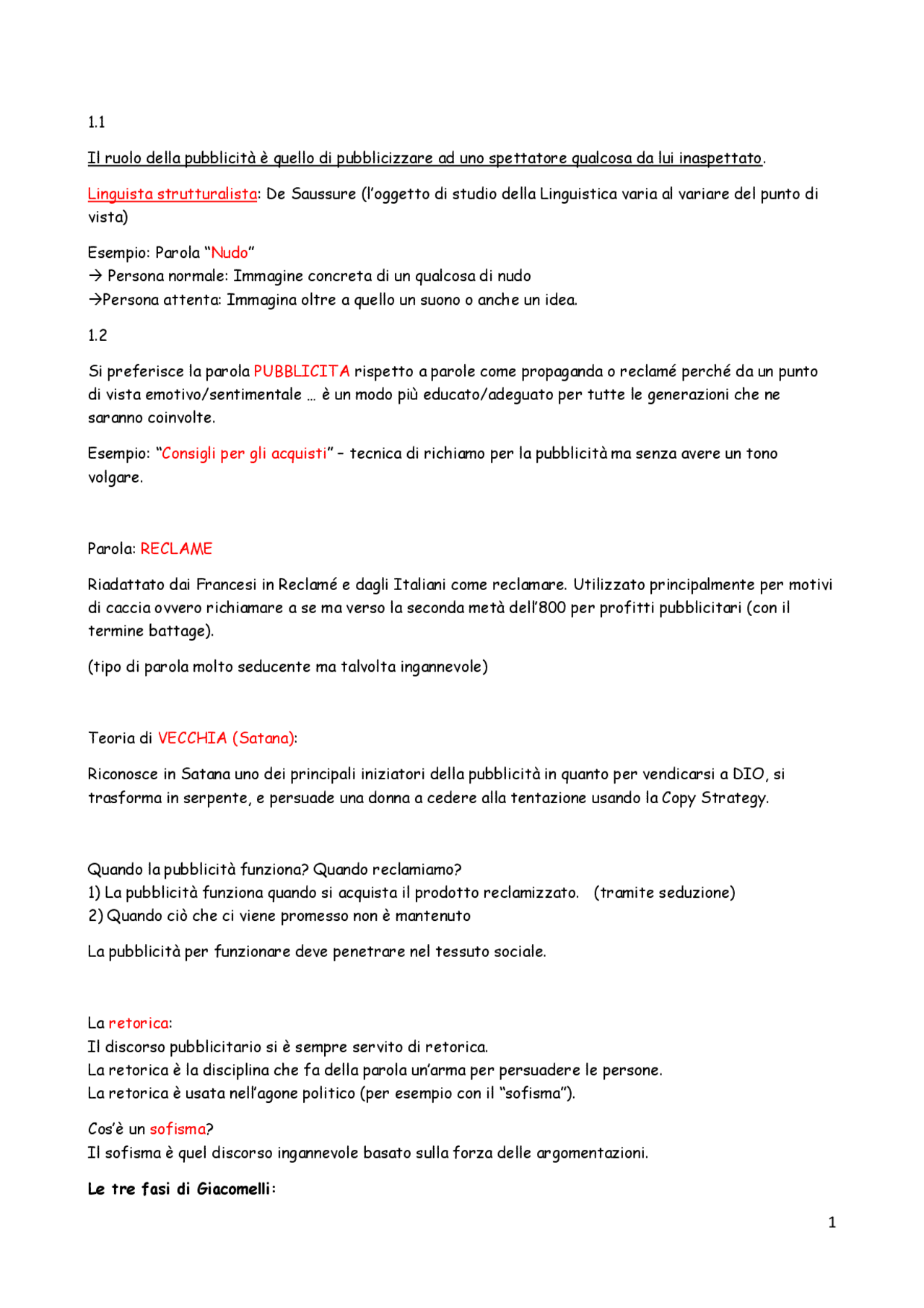 Non Solo Marketing Francesca Dragotto Appunti Di Linguistica
