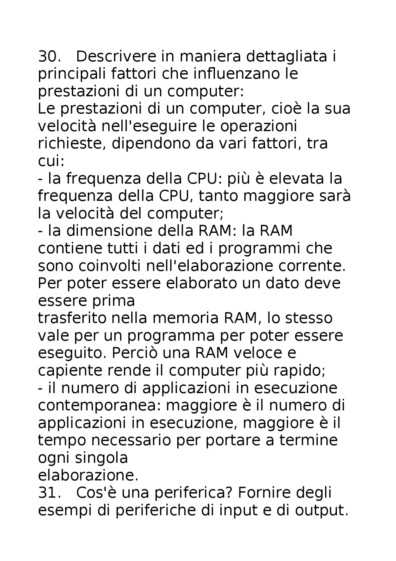 Paniere Informatica Aperte Botteri Docsity