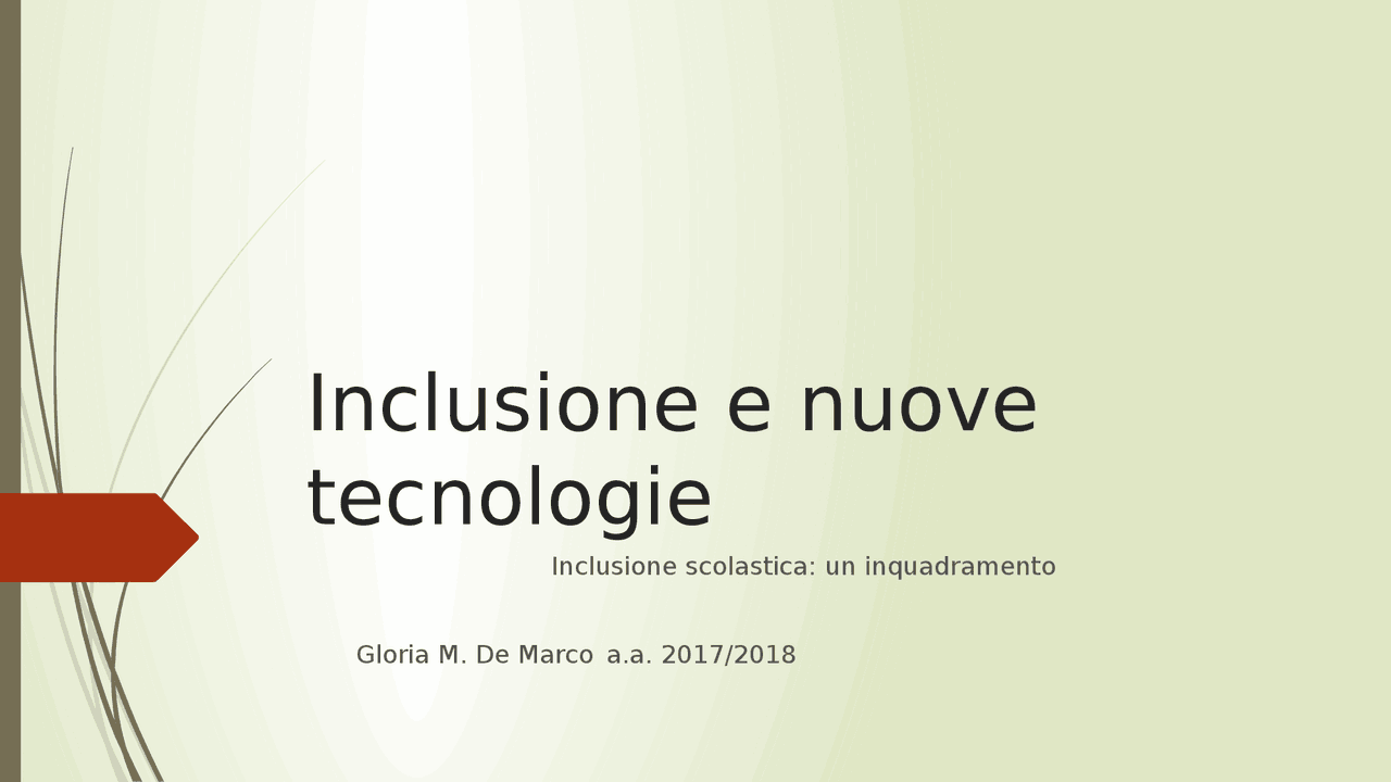 Inclusione Scolastica E Nuove Tecnologie Docsity