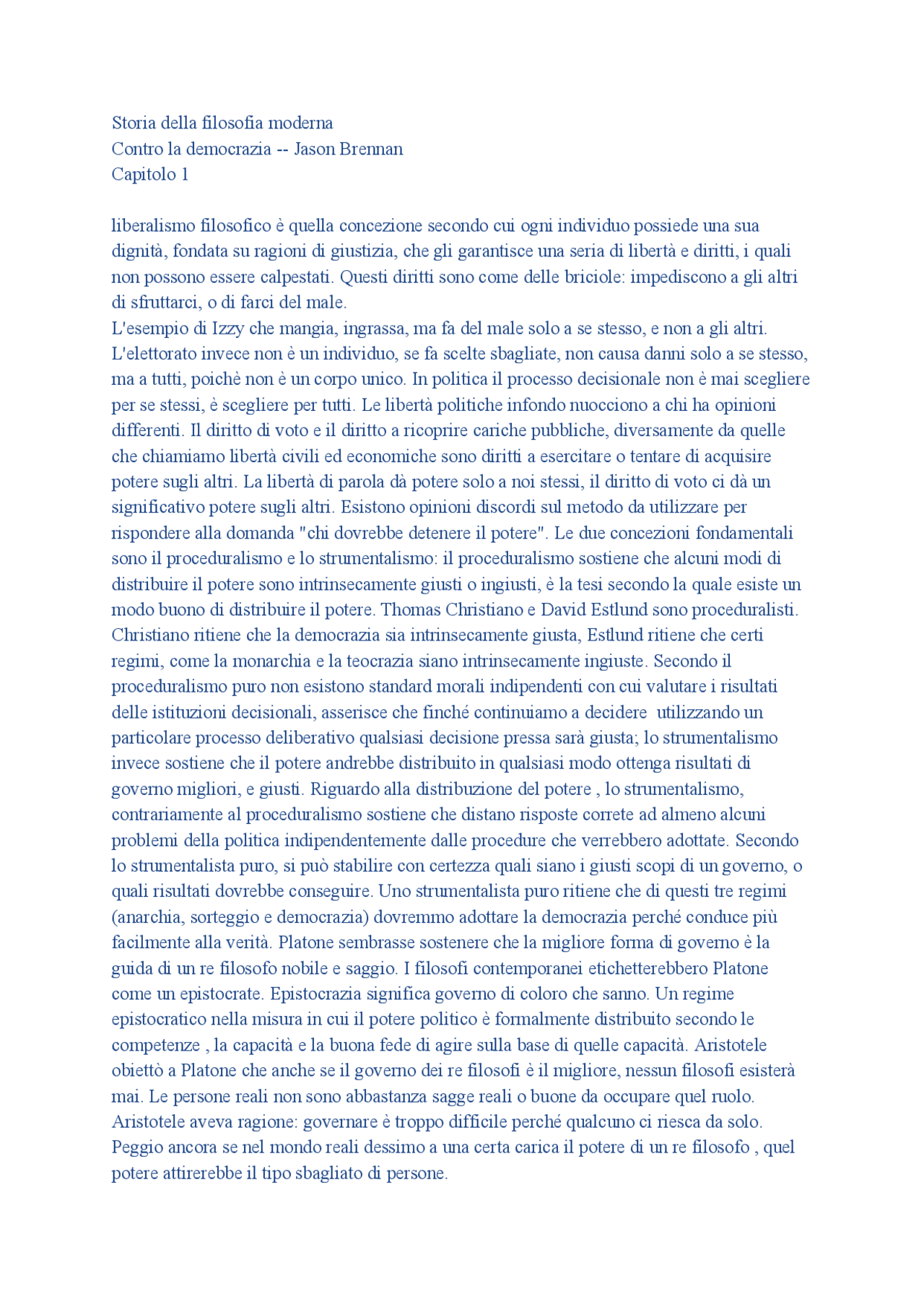 Appunti Di Filosofia Docsity