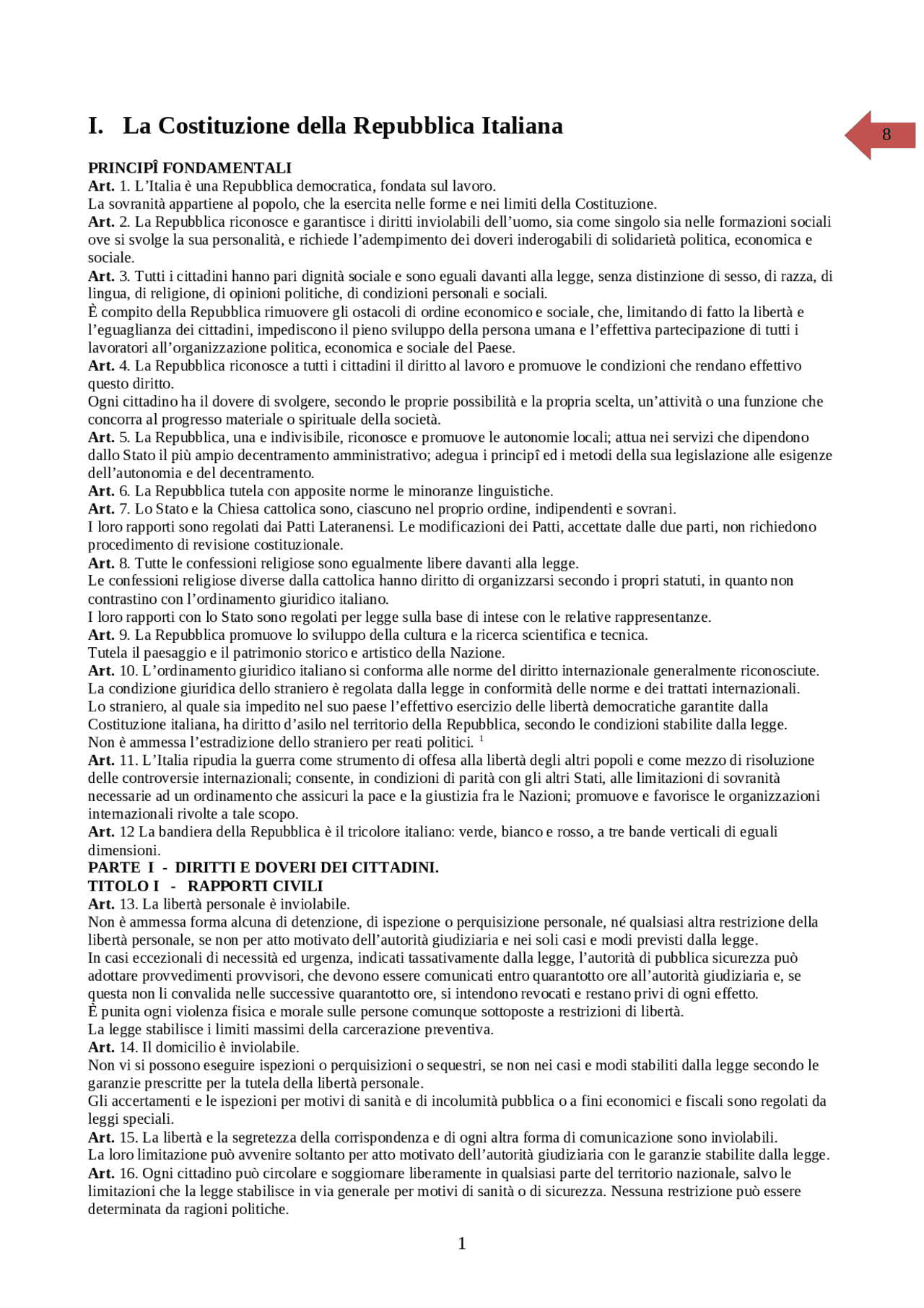 Fonti Del Diritto Pubblico Docsity
