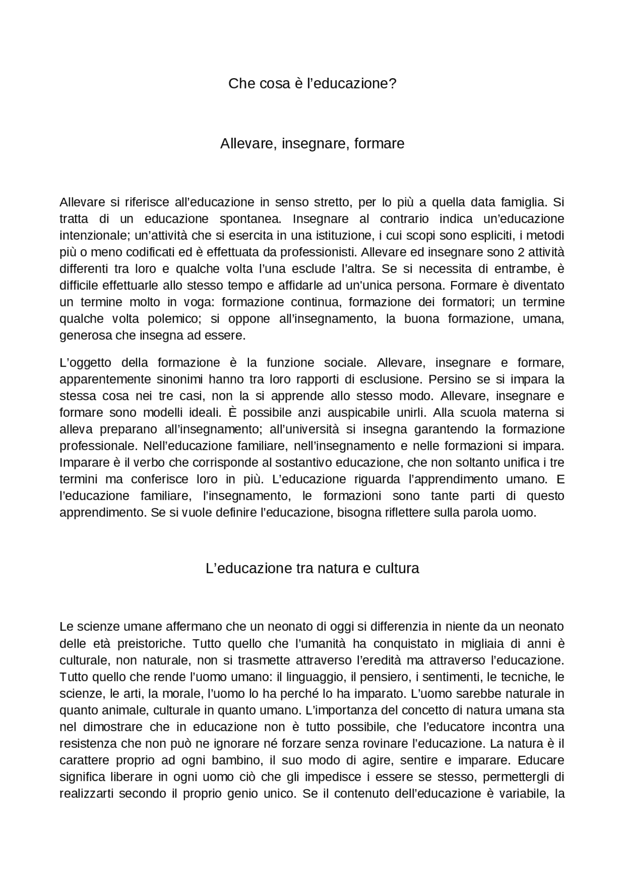 Didattica Generale E Speciale Docsity