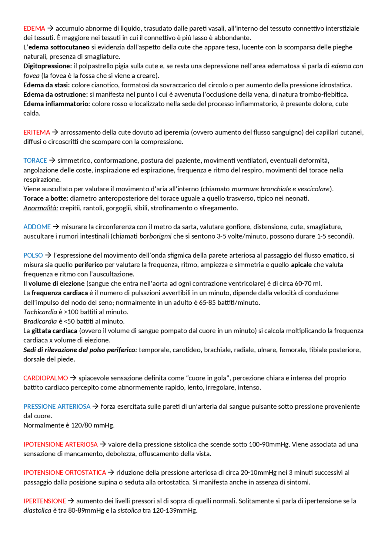 Clinica Ii Cdl In Infermieristica Docsity
