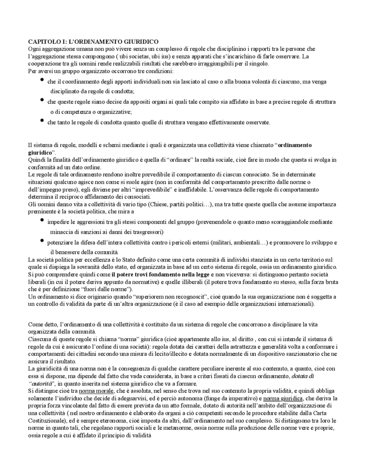 Riassunto Completo Esame Diritto Privato Docsity