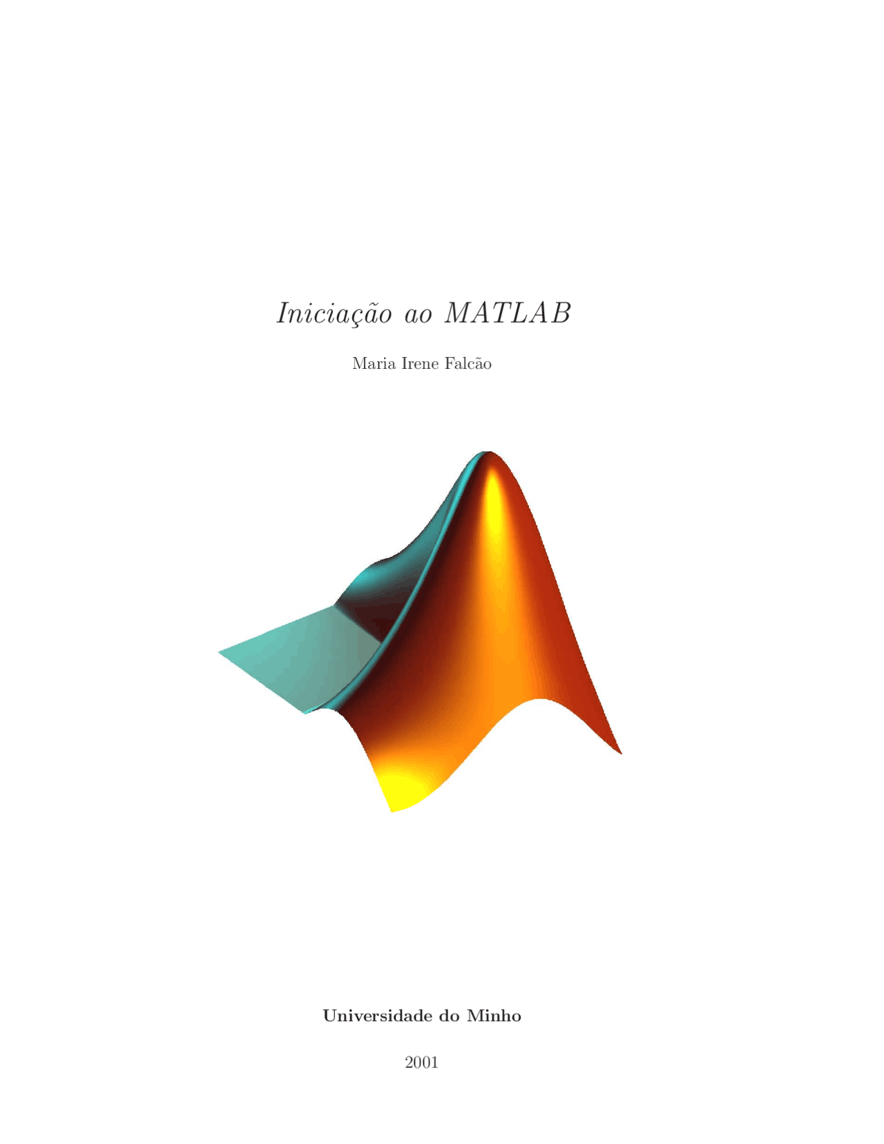 Iniciação Ao Matlab Por Maria Irene Falcão Docsity