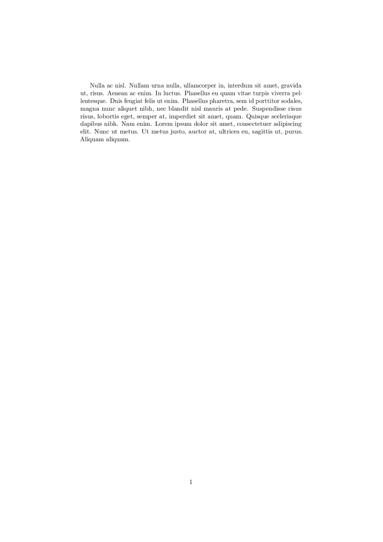 Lipsum 20 Comando Latex Docsity