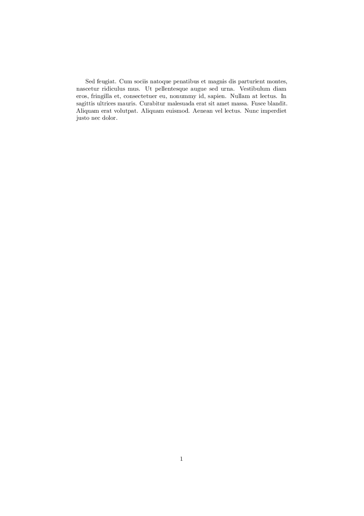 Lipsum 11 Comando Latex Docsity