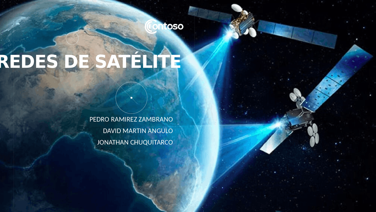 Presentacion redes satelite | Guías, Proyectos, Investigaciones de ...