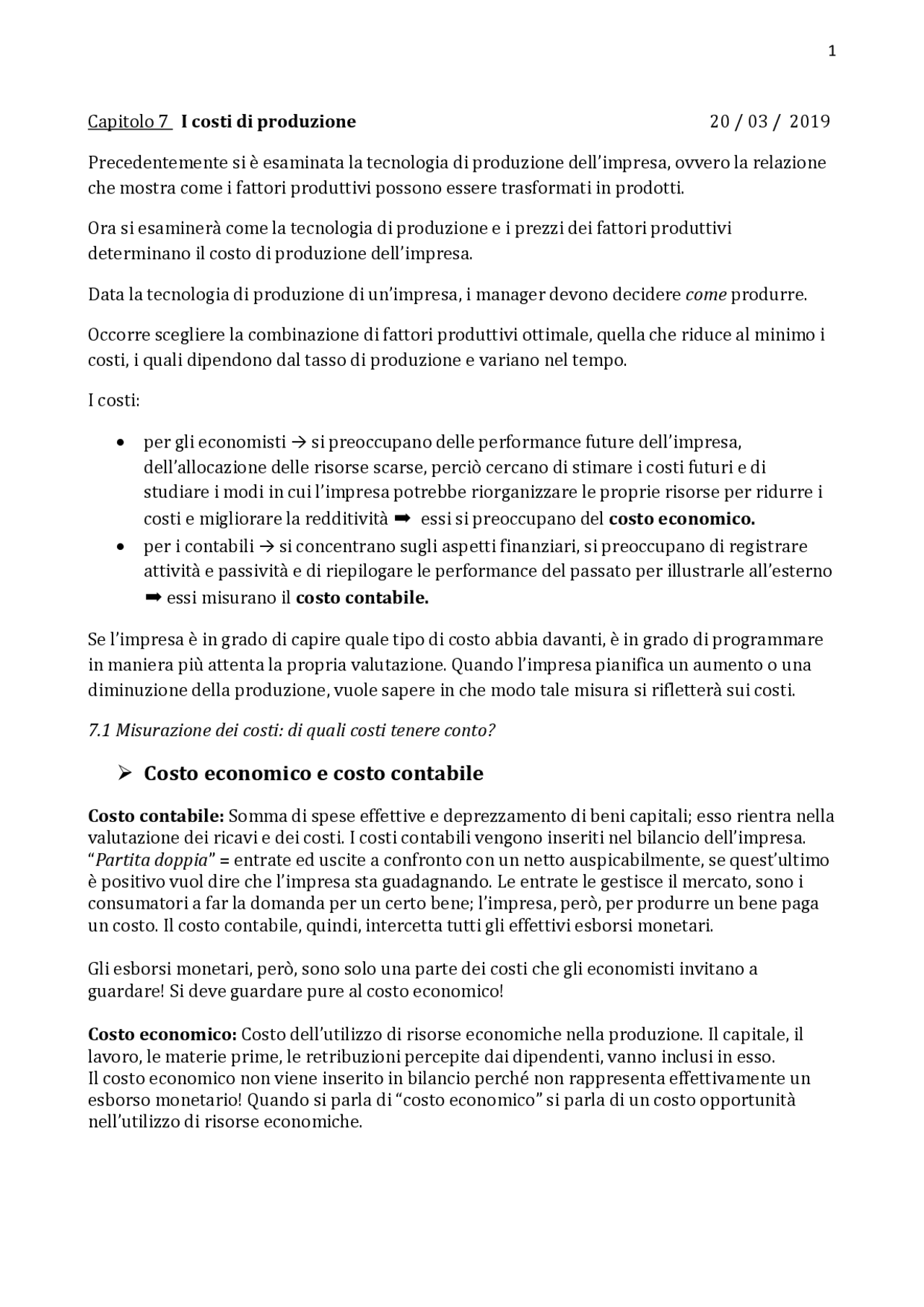 Appunti Seconda Metà Esame Microeconomia Docsity