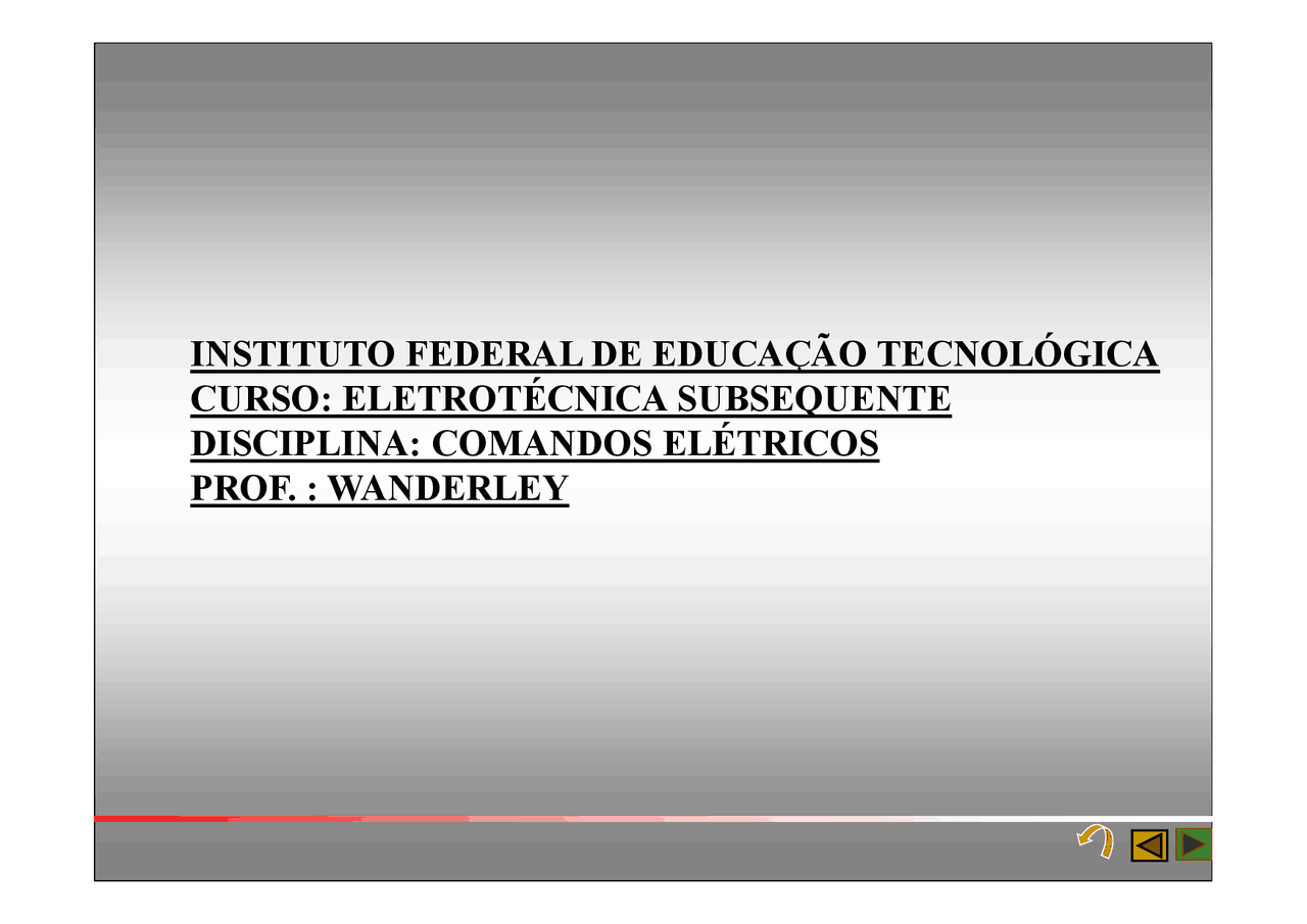 Dispositivos De Comandos ElÉtricos Docsity