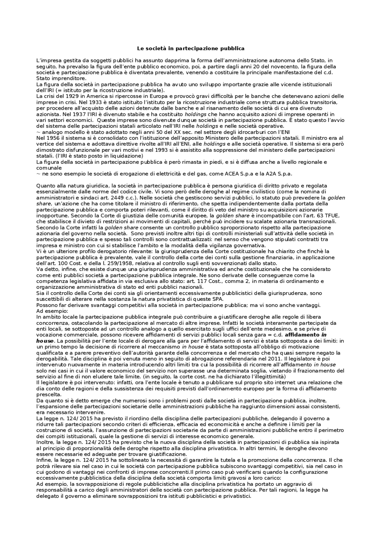 Diritto Internazionale Docsity