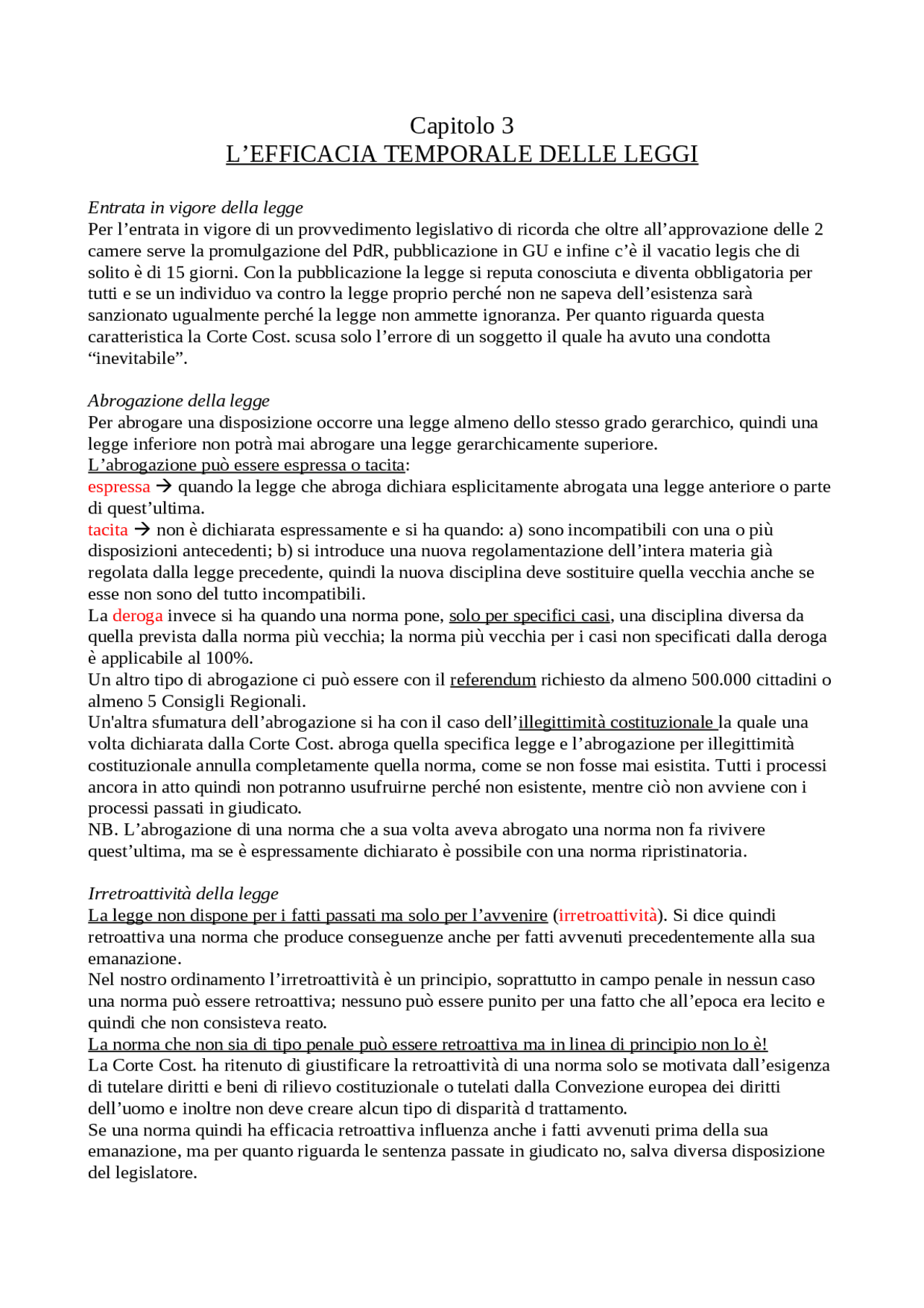 Il Diritto Privato E Le Sue Fonti Docsity