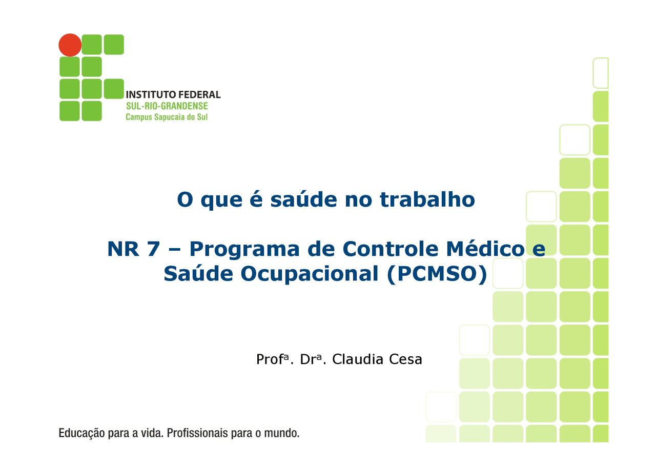 Segurança Do Trabalho Docsity