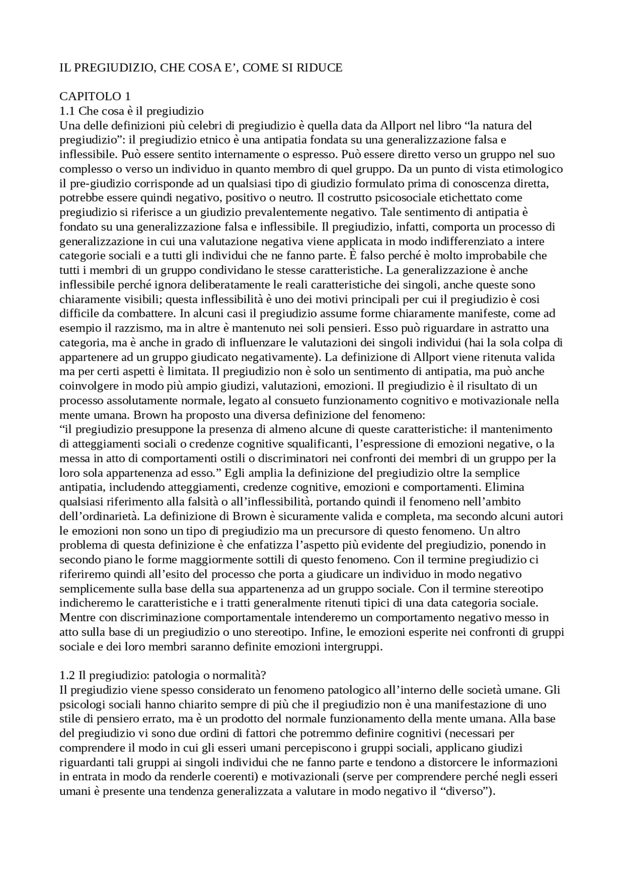 Alberto Voci, Lisa Pagotto- Il pregiudizio,che cosa è, come si riduce ...