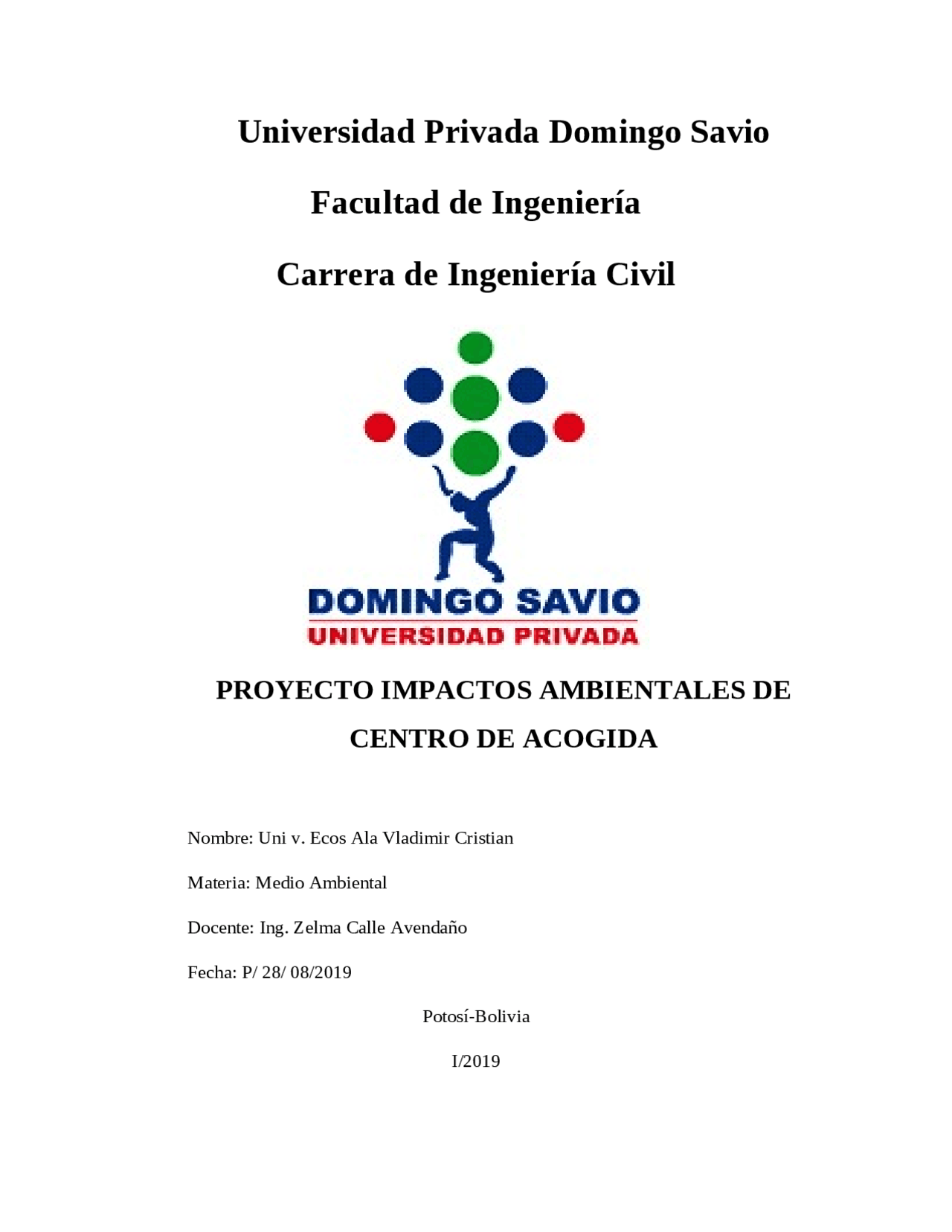 Ingeniería Medio Ambiental Docsity