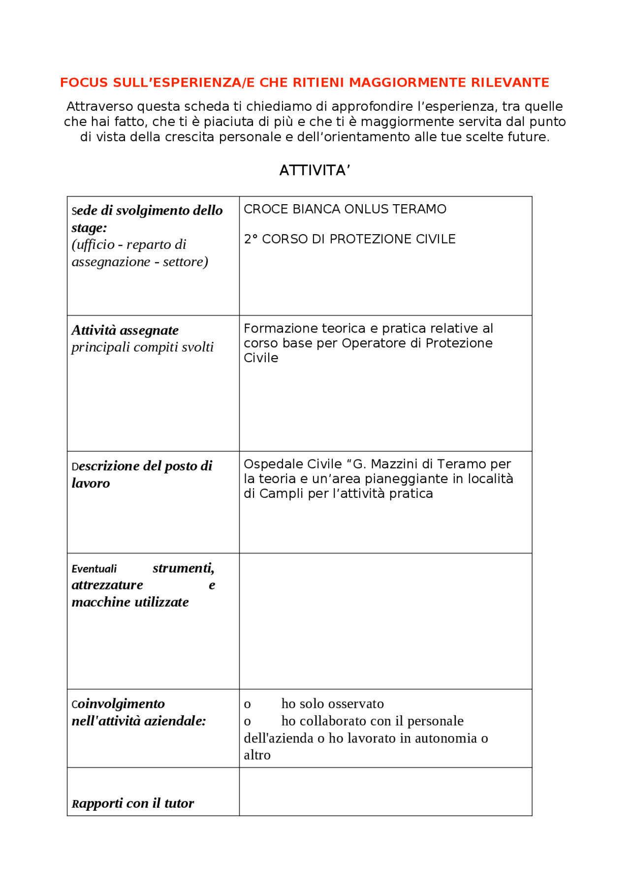 Informatica Ingegneria Docsity