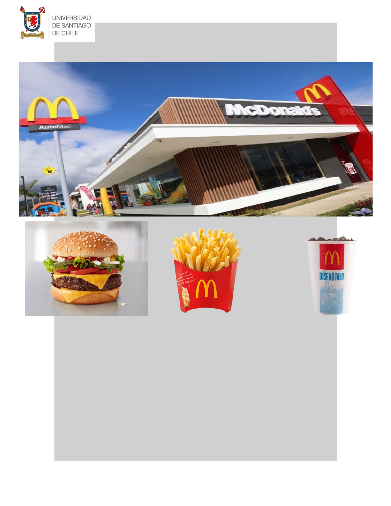Proceso Administrativo De Mcdonald Docsity