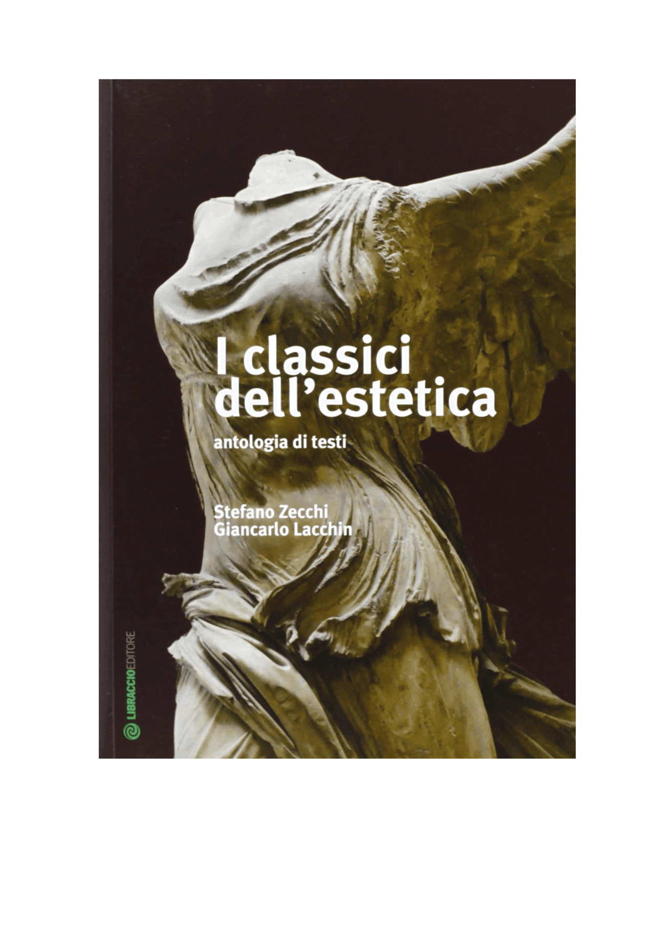 I Classici Dellestetica Stefano Zecchi Giancarlo Lacchin Docsity