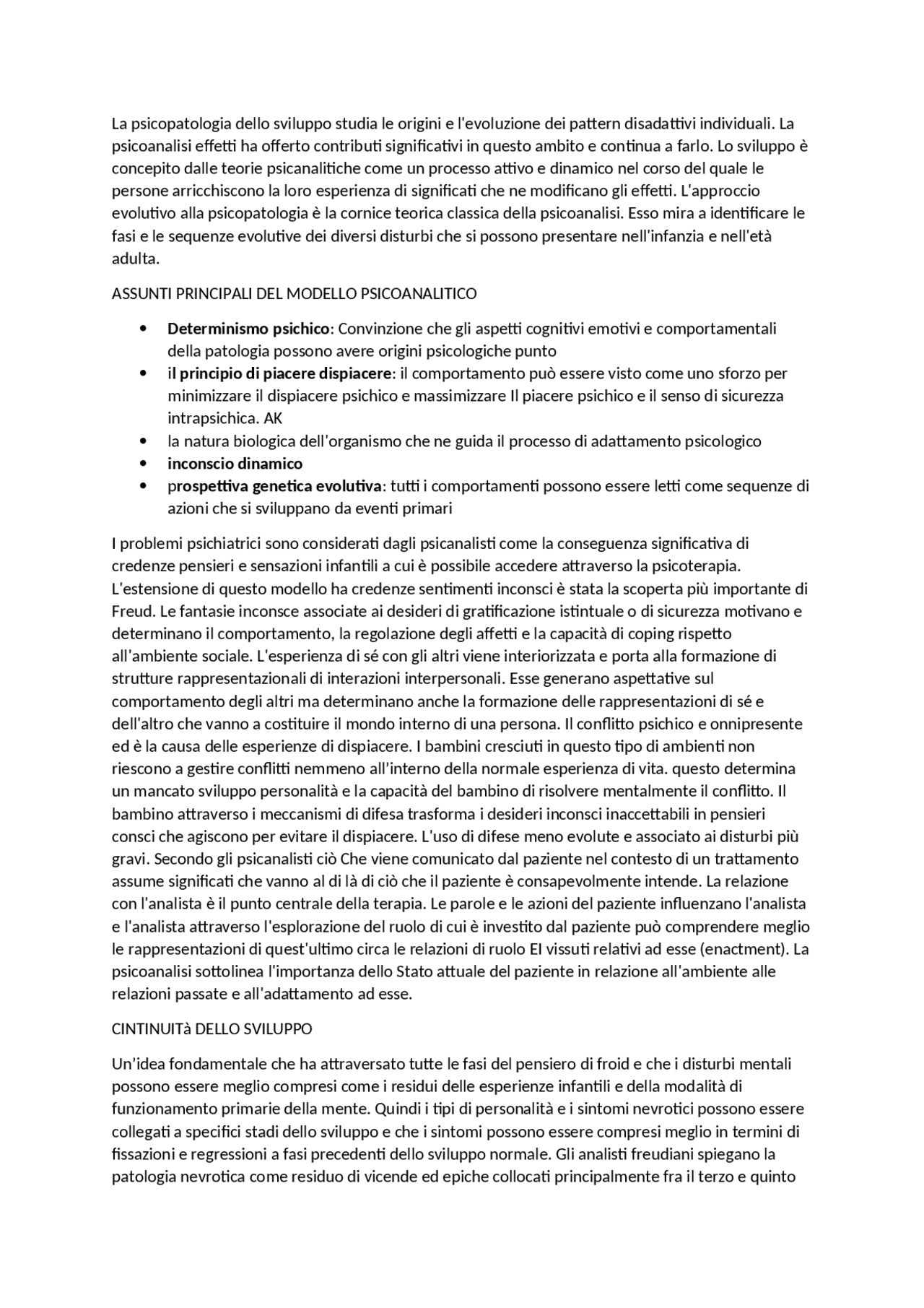 Riassunti Di Modelli Di Psicoterapia Docsity