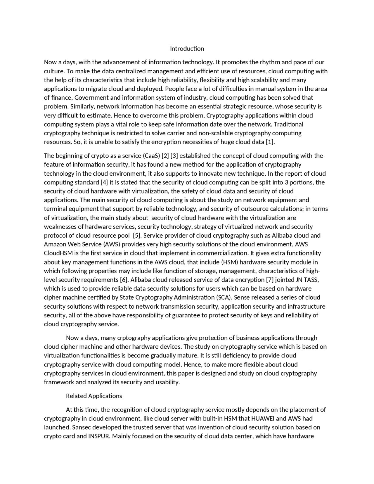 Research In Cloud Computing Docsity