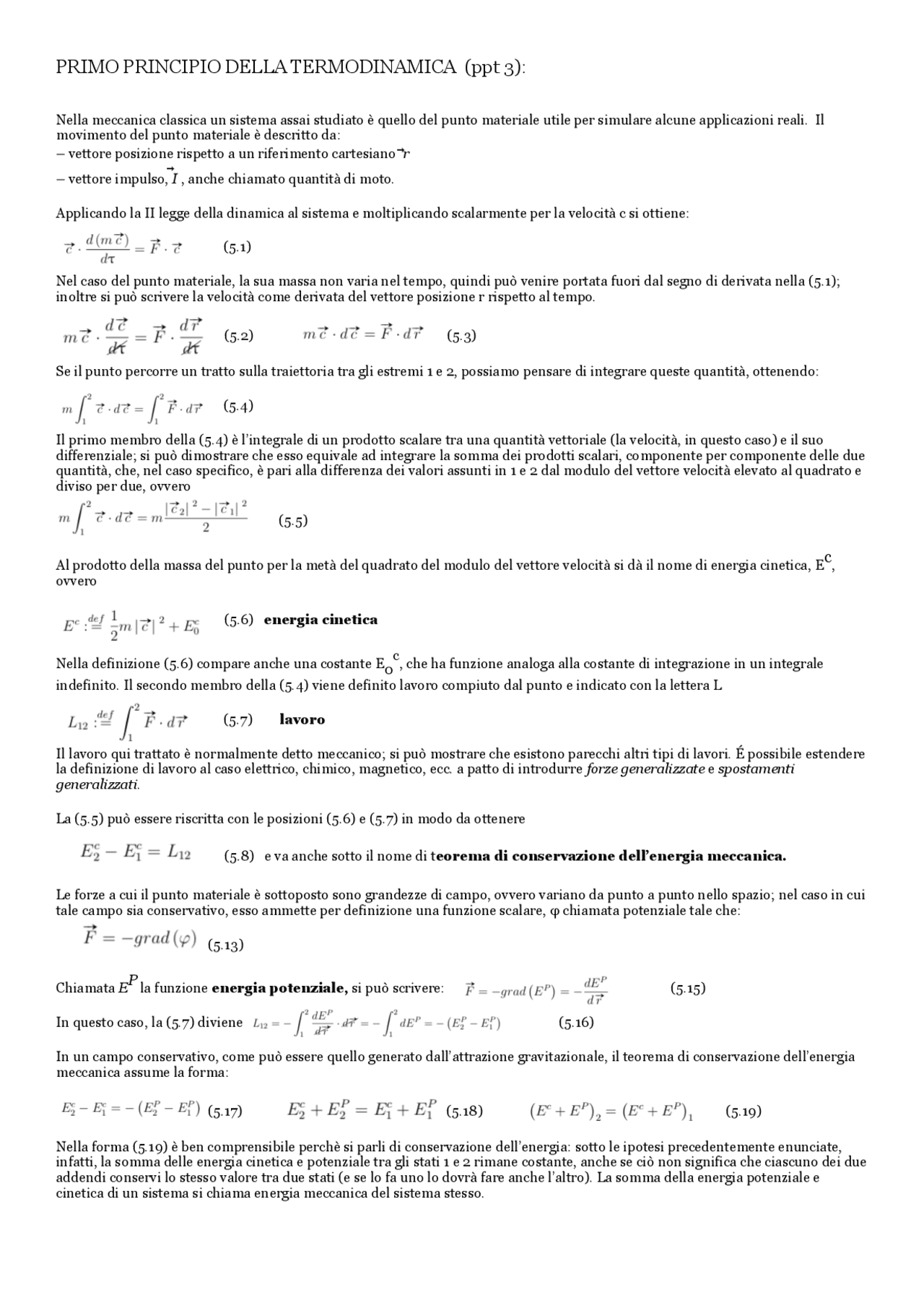Ingegneria Dei Sistemi Termici Docsity