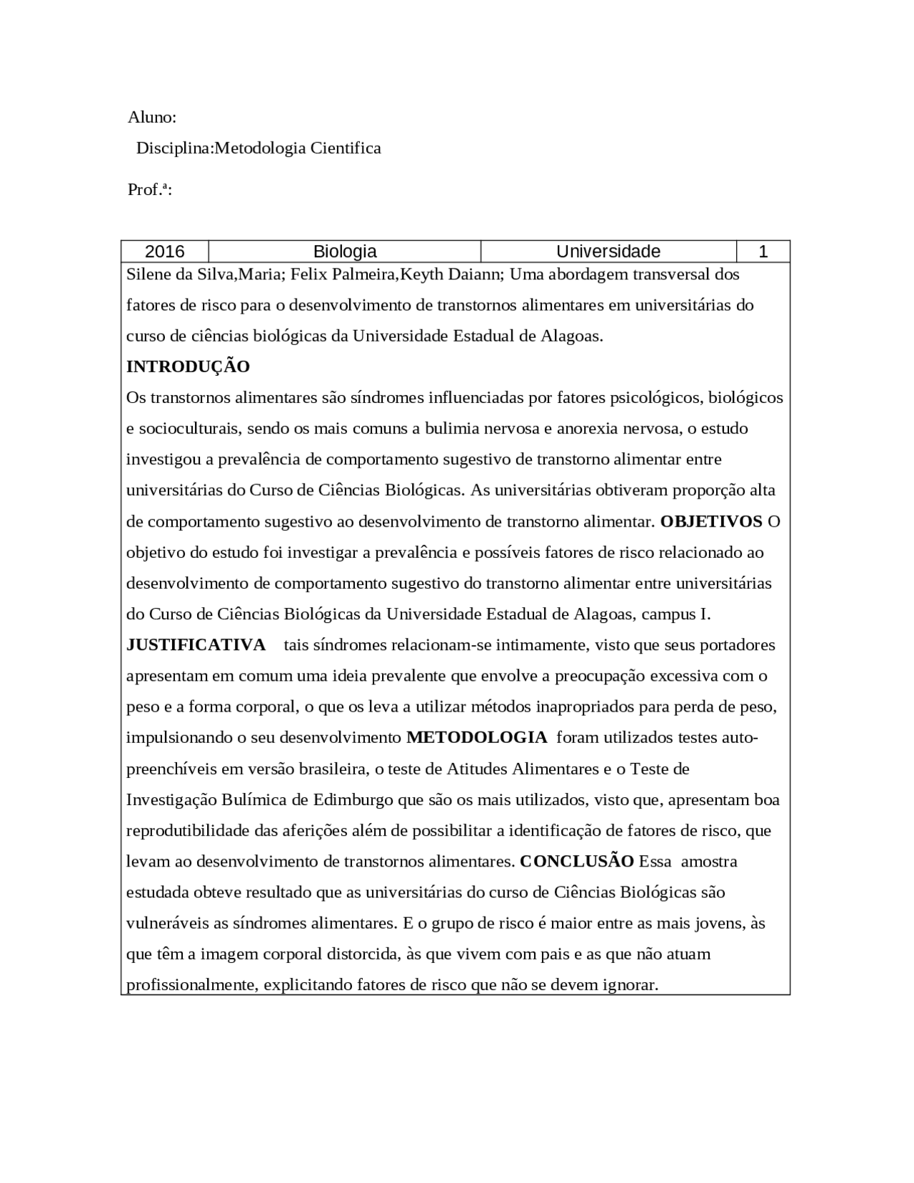 Fichamento De Metodologia Cientifica Docsity