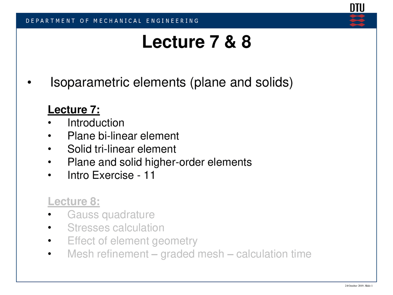 Finite Element Analysis Docsity