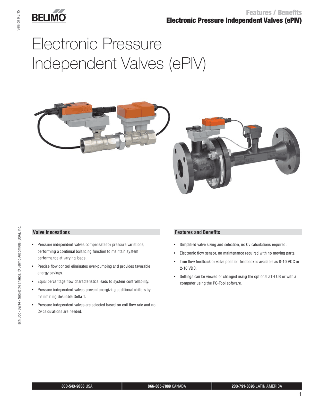 EPIV Belimo Válvula - Docsity