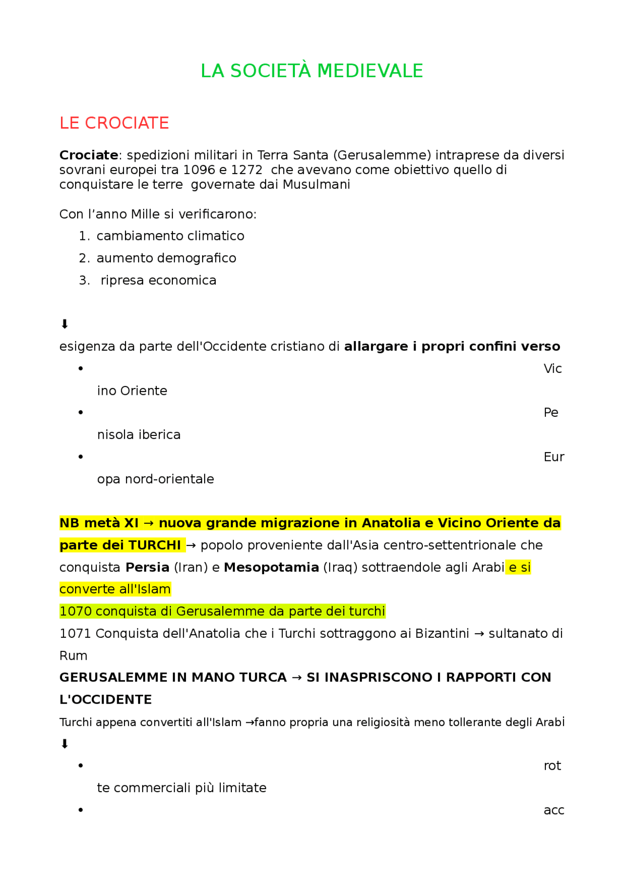 Riassunti Schematici Docsity