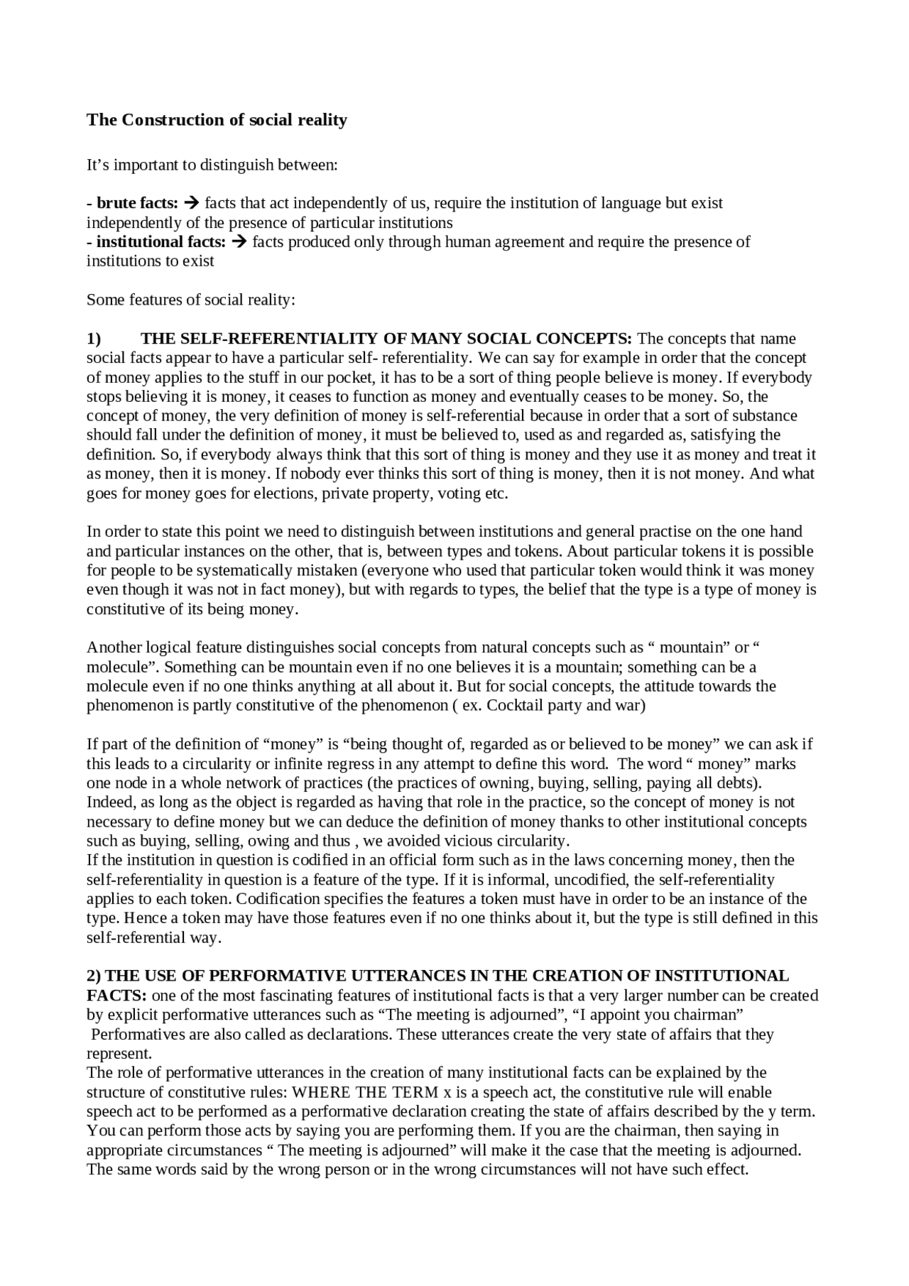 Language And Cognition Docsity