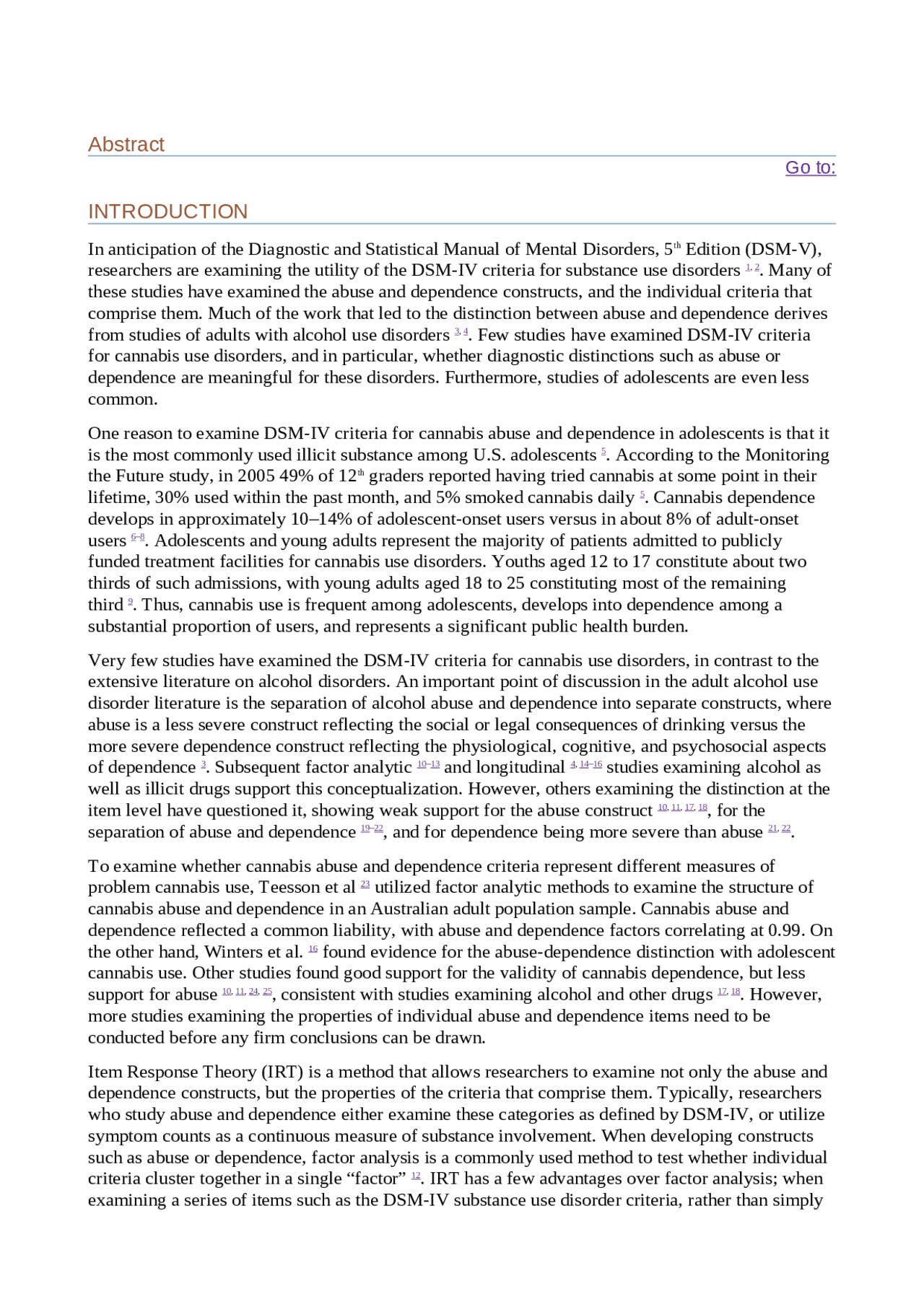 Abstract tesi di laurea triennale | Tesi di laurea di Tossicologia ...