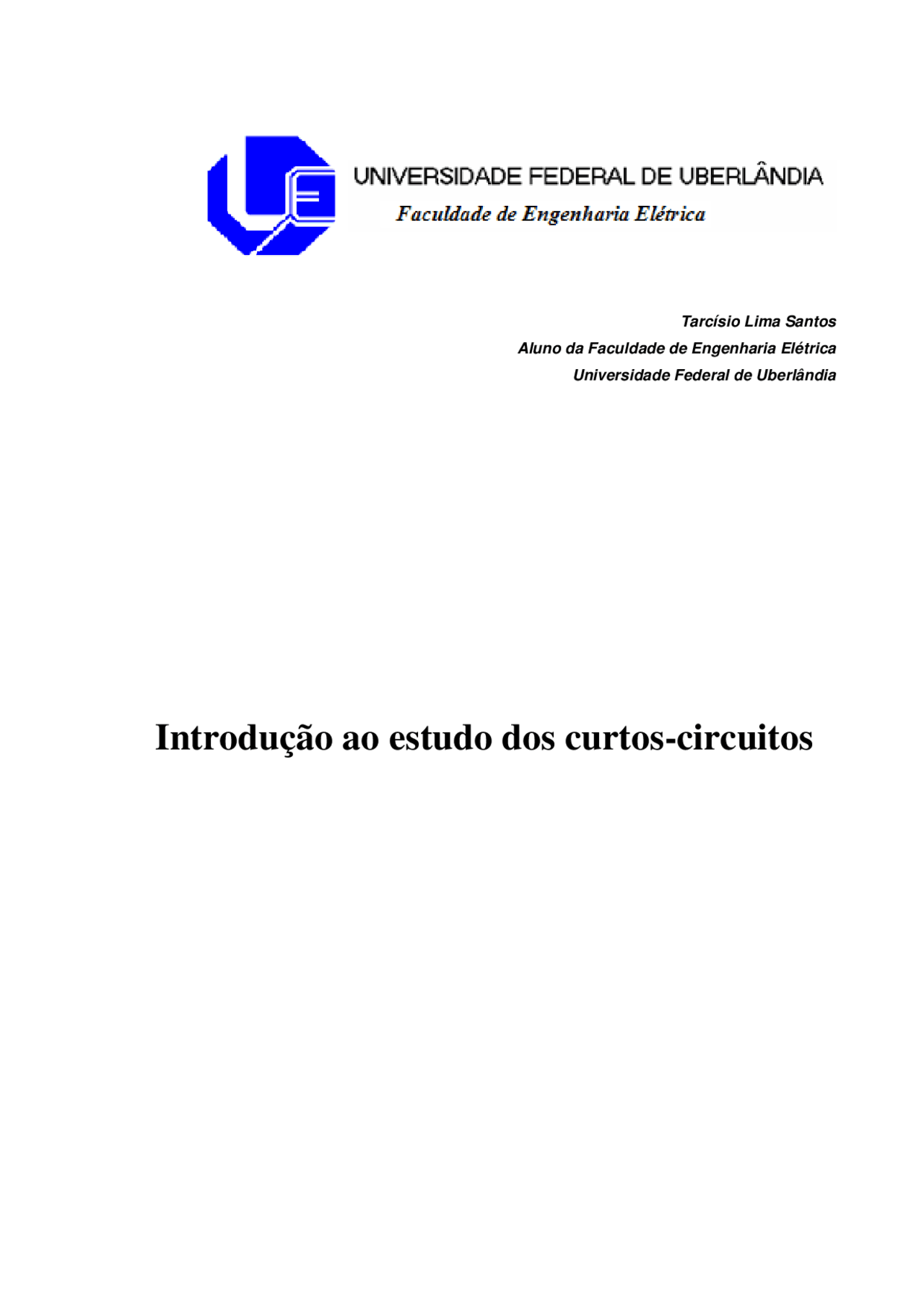 Corrente De Curto Circuito Docsity