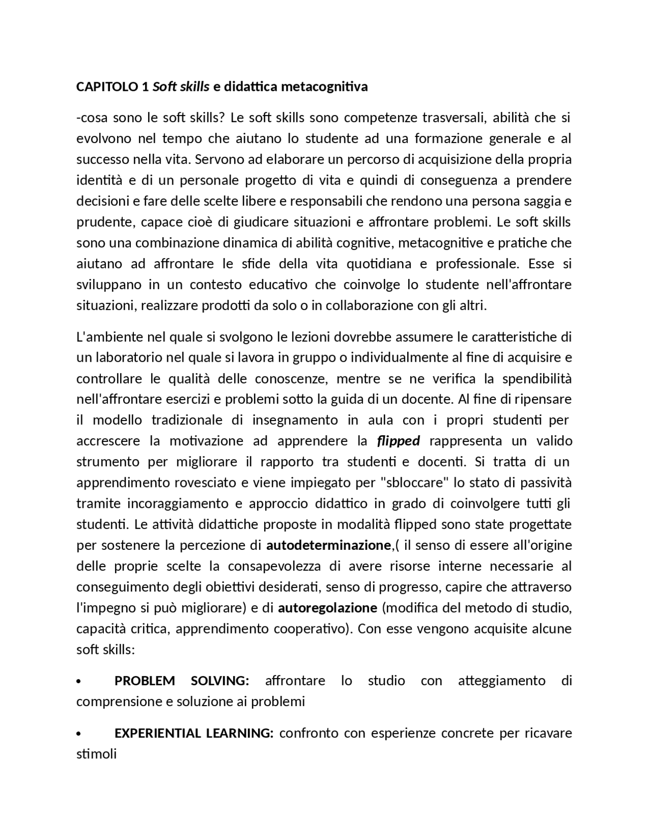 Didatica Universitaria E Soft Skills Appunti Di Didattica Generale E