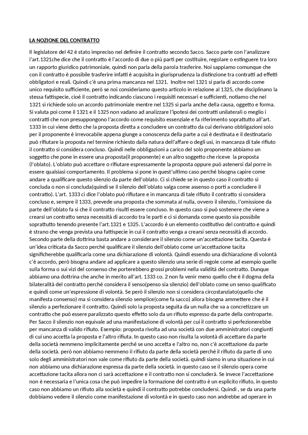 Sintesi Diritto Civile 1 Docsity
