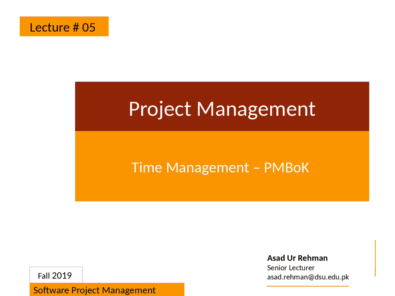Software Project Management Docsity