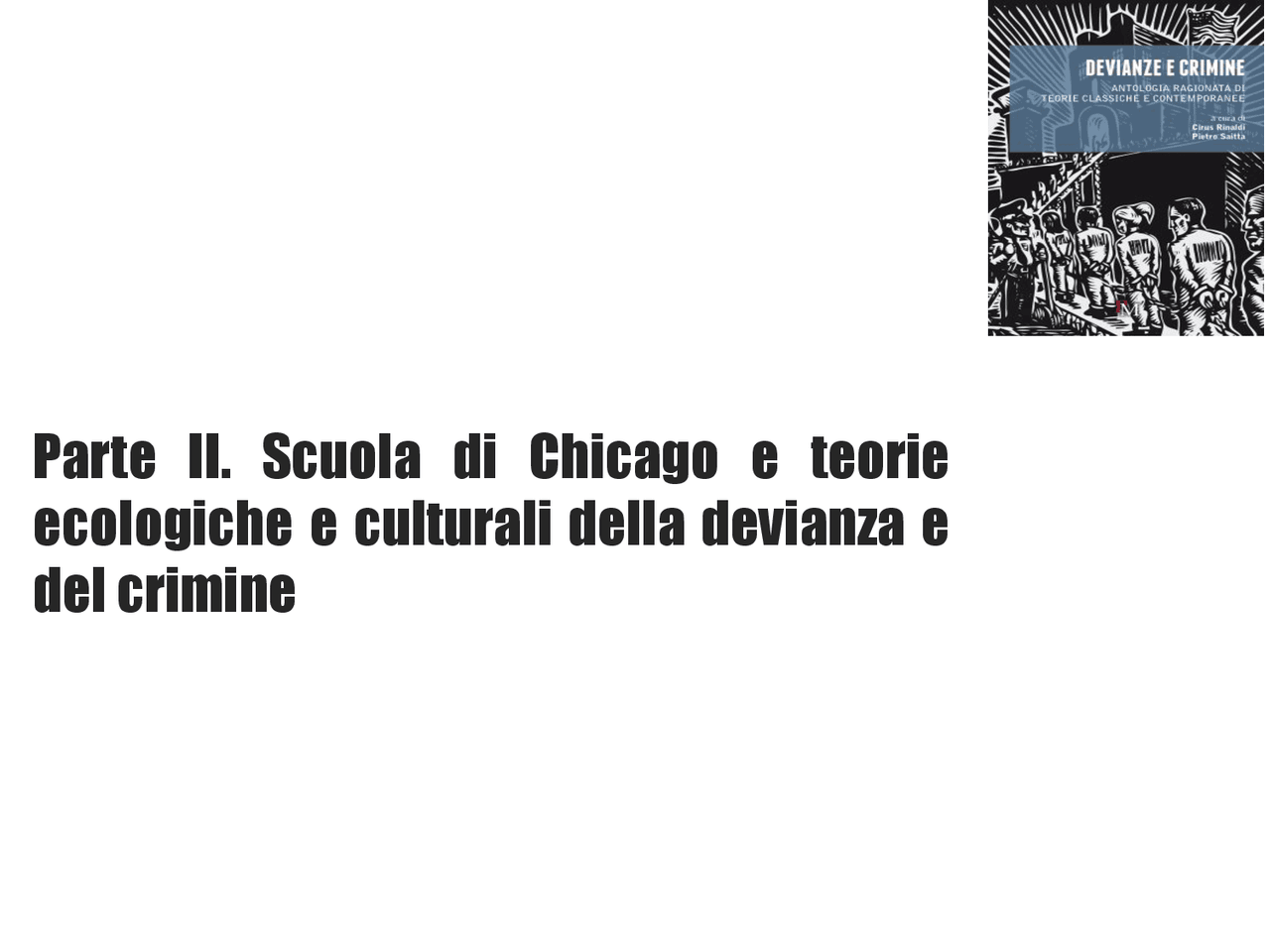 Generisessualità E Devianza Dispense Di Sociologia Della Devianza