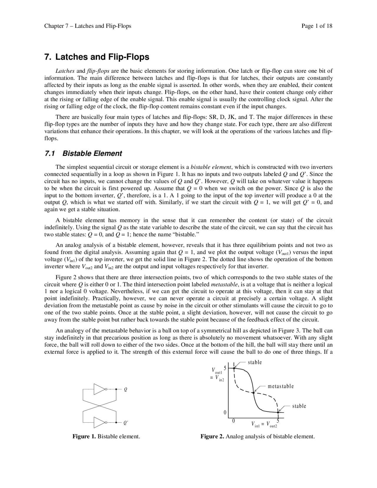 Flip Flop In Digital Logic Design Docsity