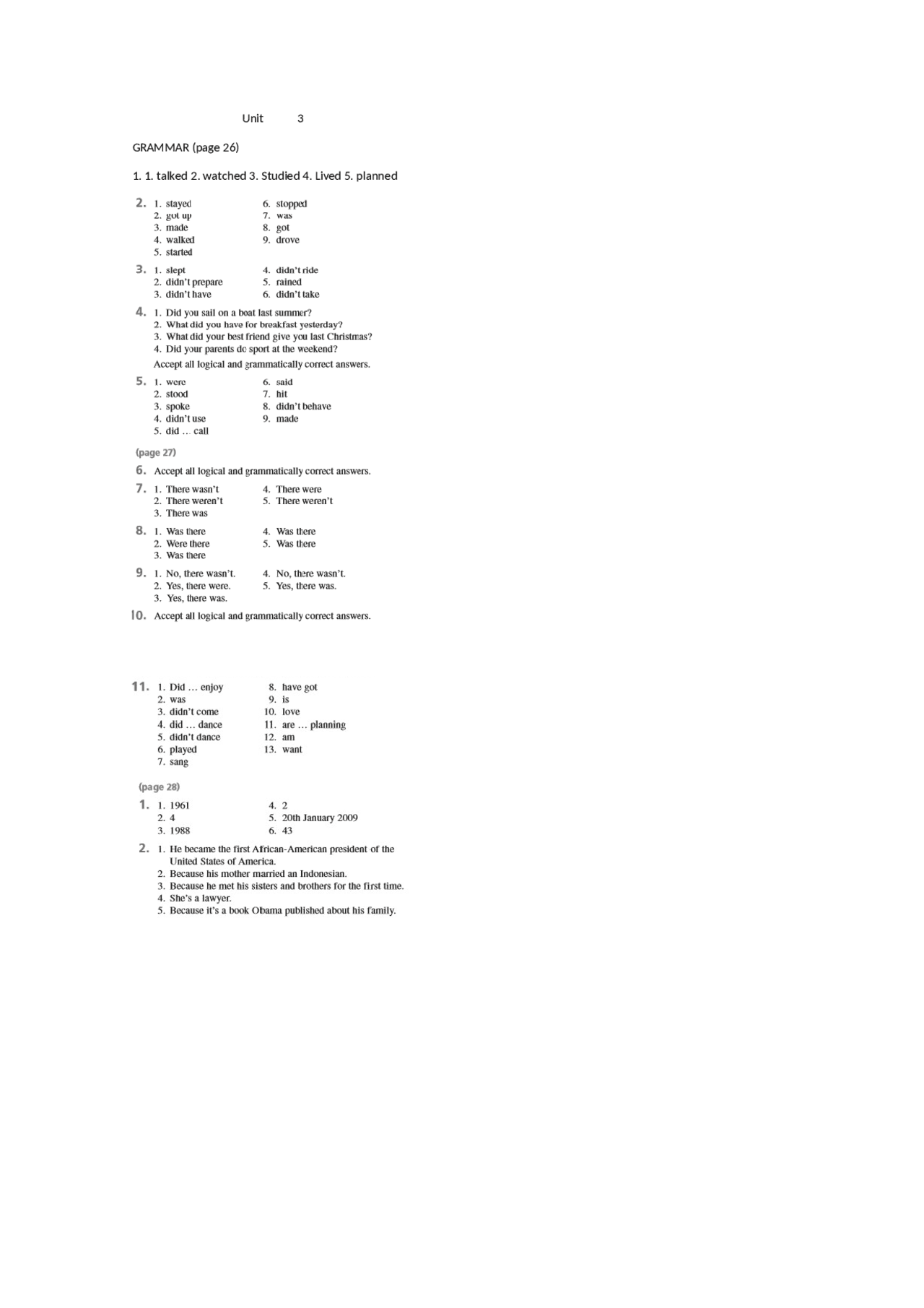 Real English 2 Answer Key Unit 3 Ejercicios De Ingl s Docsity Real English 2 Answer Key Unit 3 Ejercicios De Ingl s Docsity