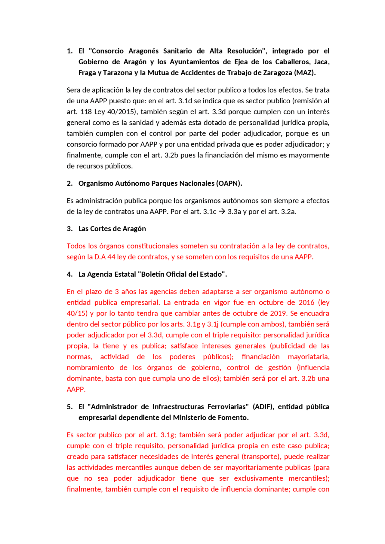 PRACTICA ADMIN ESPECIAL | Ejercicios de Derecho | Docsity