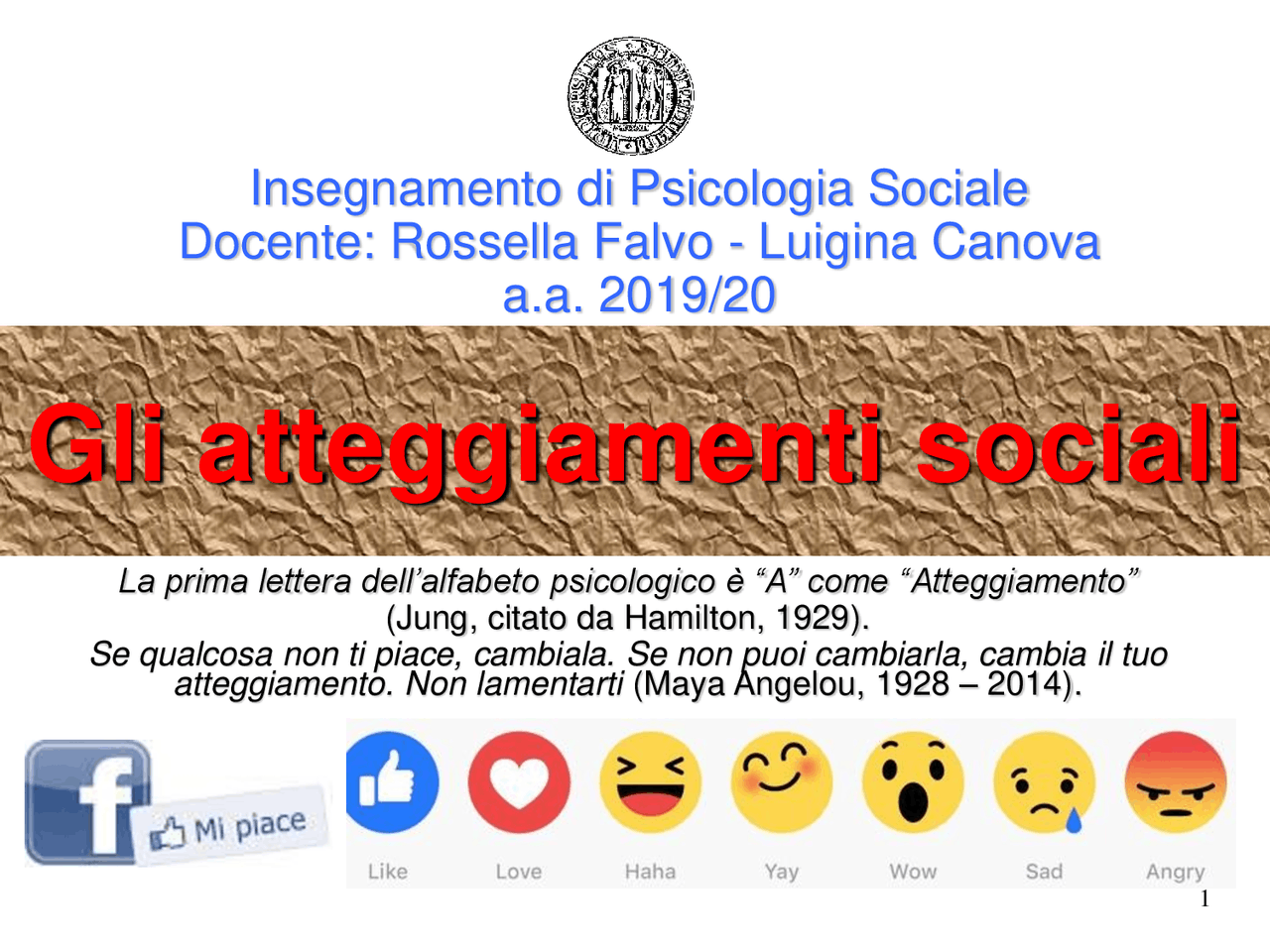 Psicologia Sociale Gli Atteggiamenti Docsity