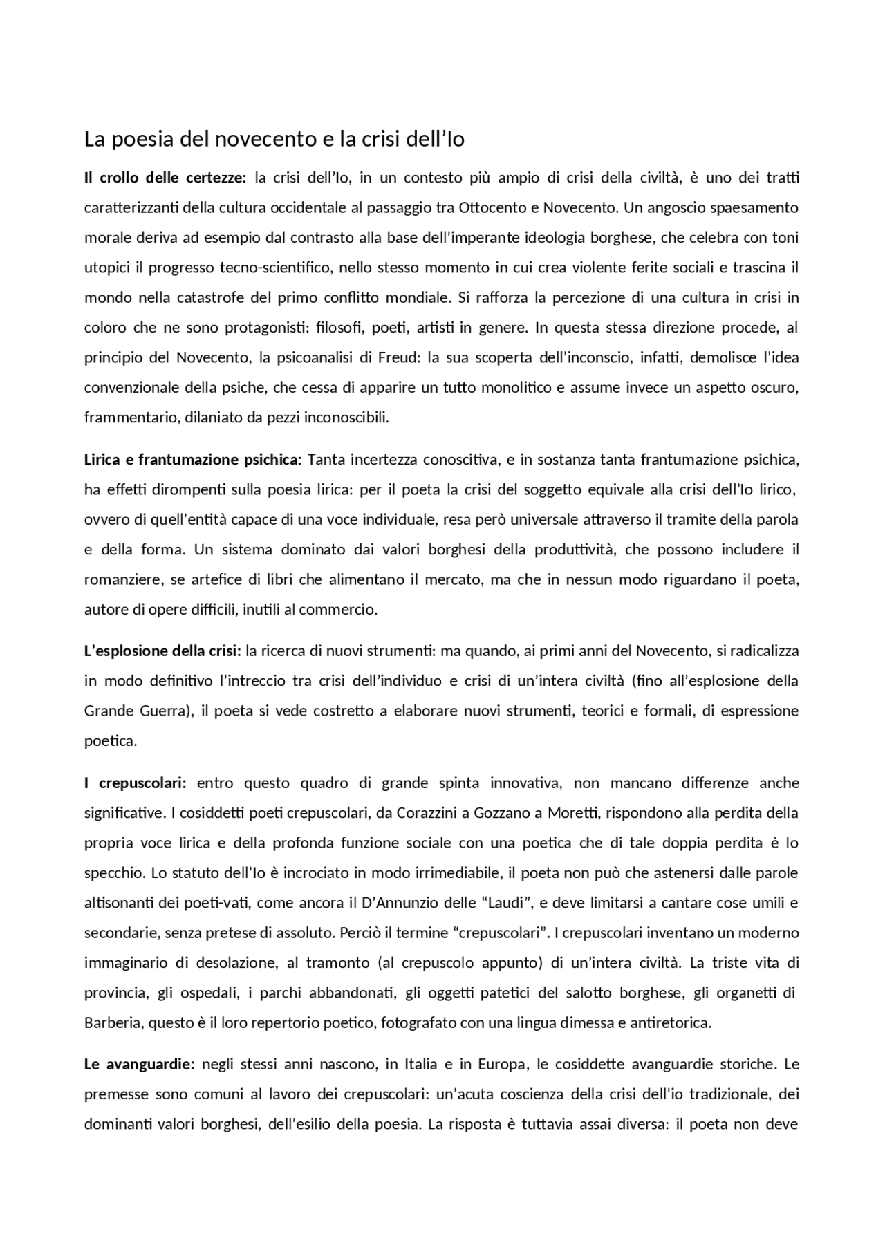 Il Senso E Le Forme Vol5 Docsity
