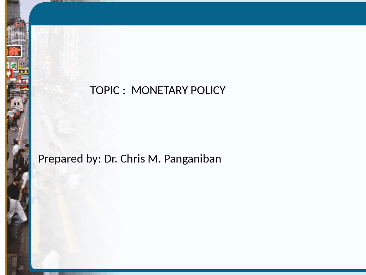 Monetary policy quantitative easing | Lecture notes Monetary Systems ...