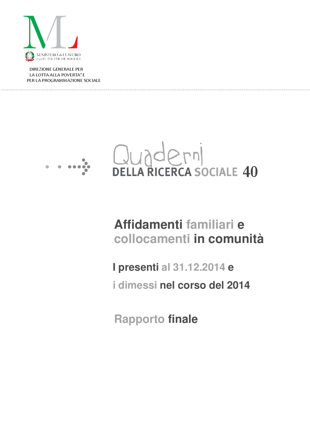 Affido Si Può Il Ruolo Dellassistente Sociale Docsity