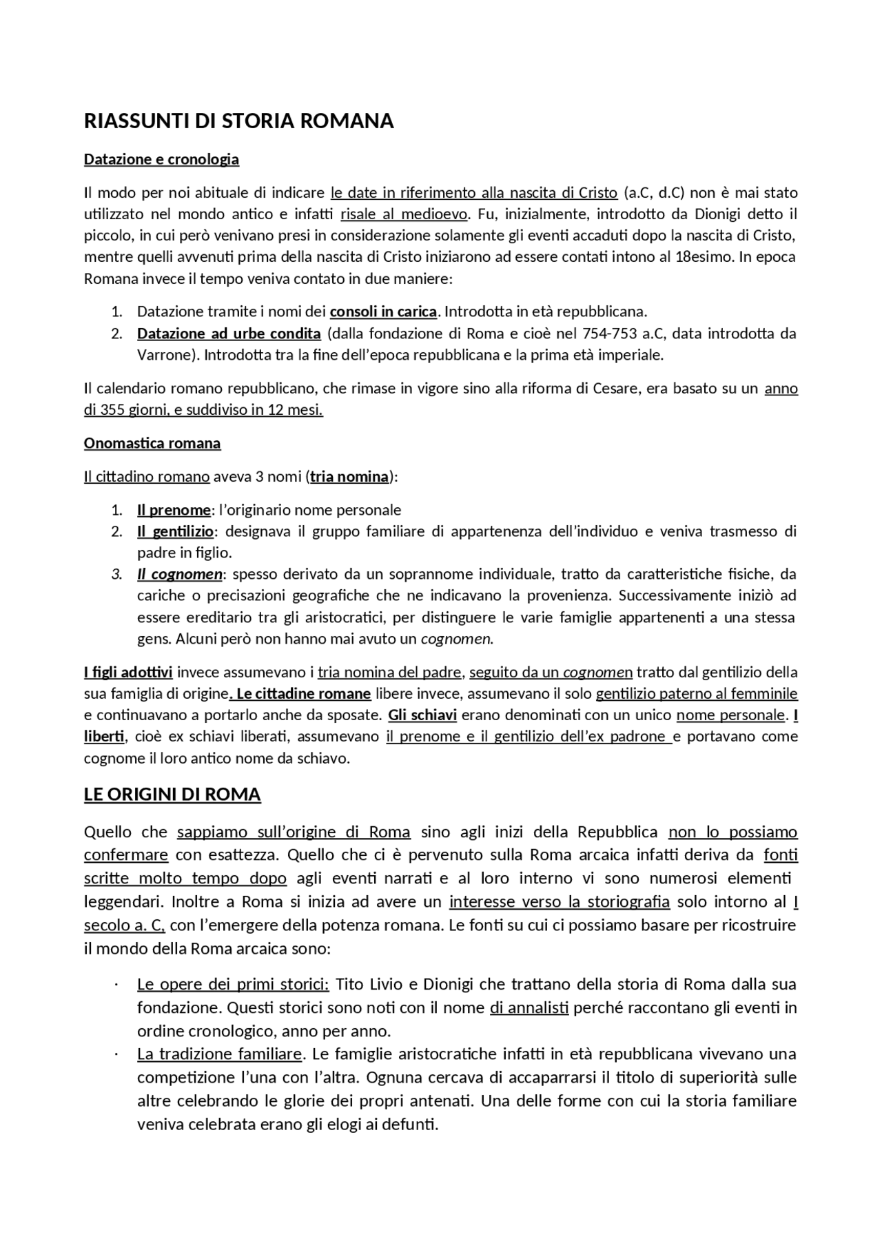 Storia della Roma Arcaica: Dalle origini alla conquista della Pianura ...