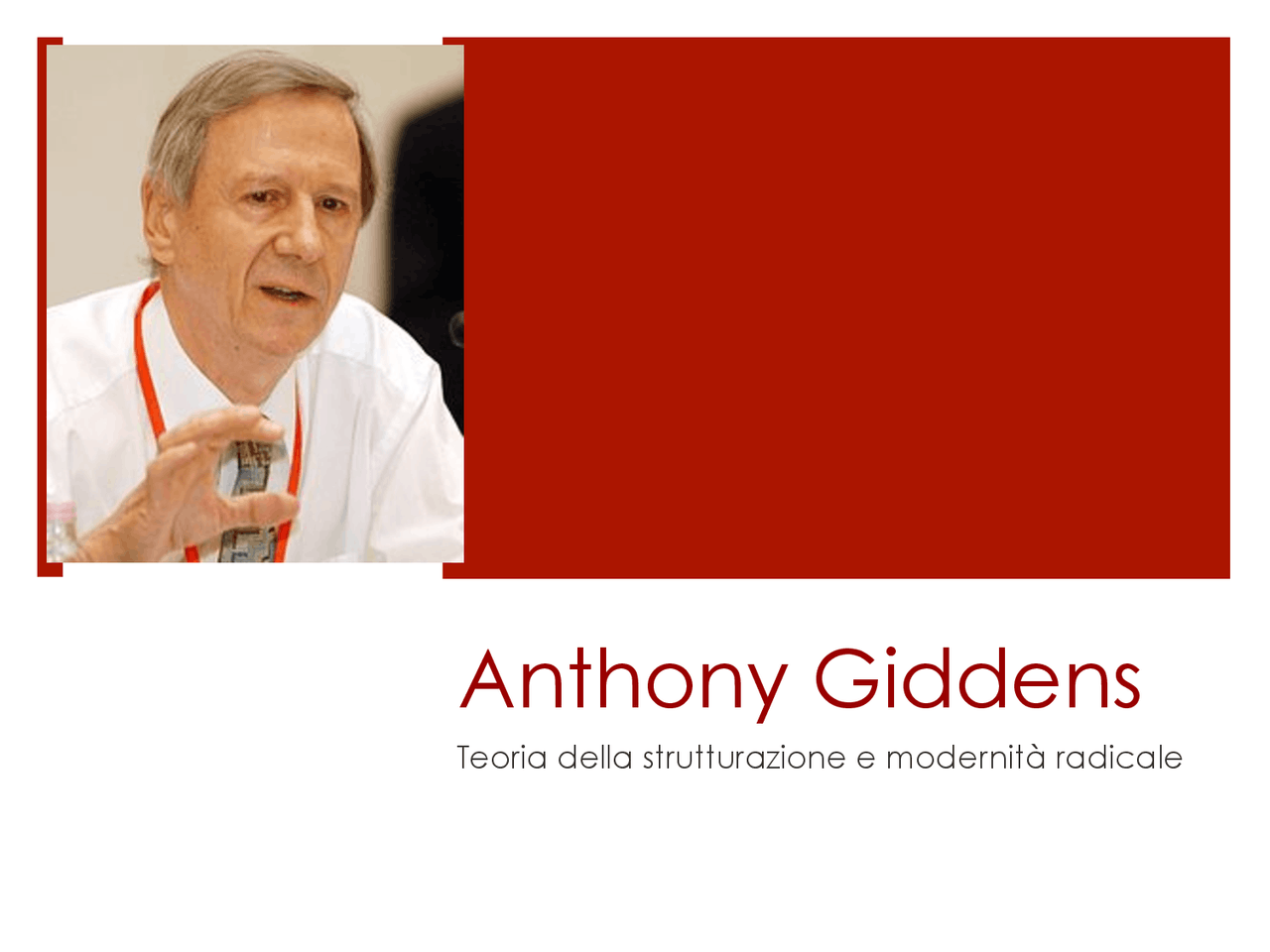 Sociologia Di Giddens Docsity