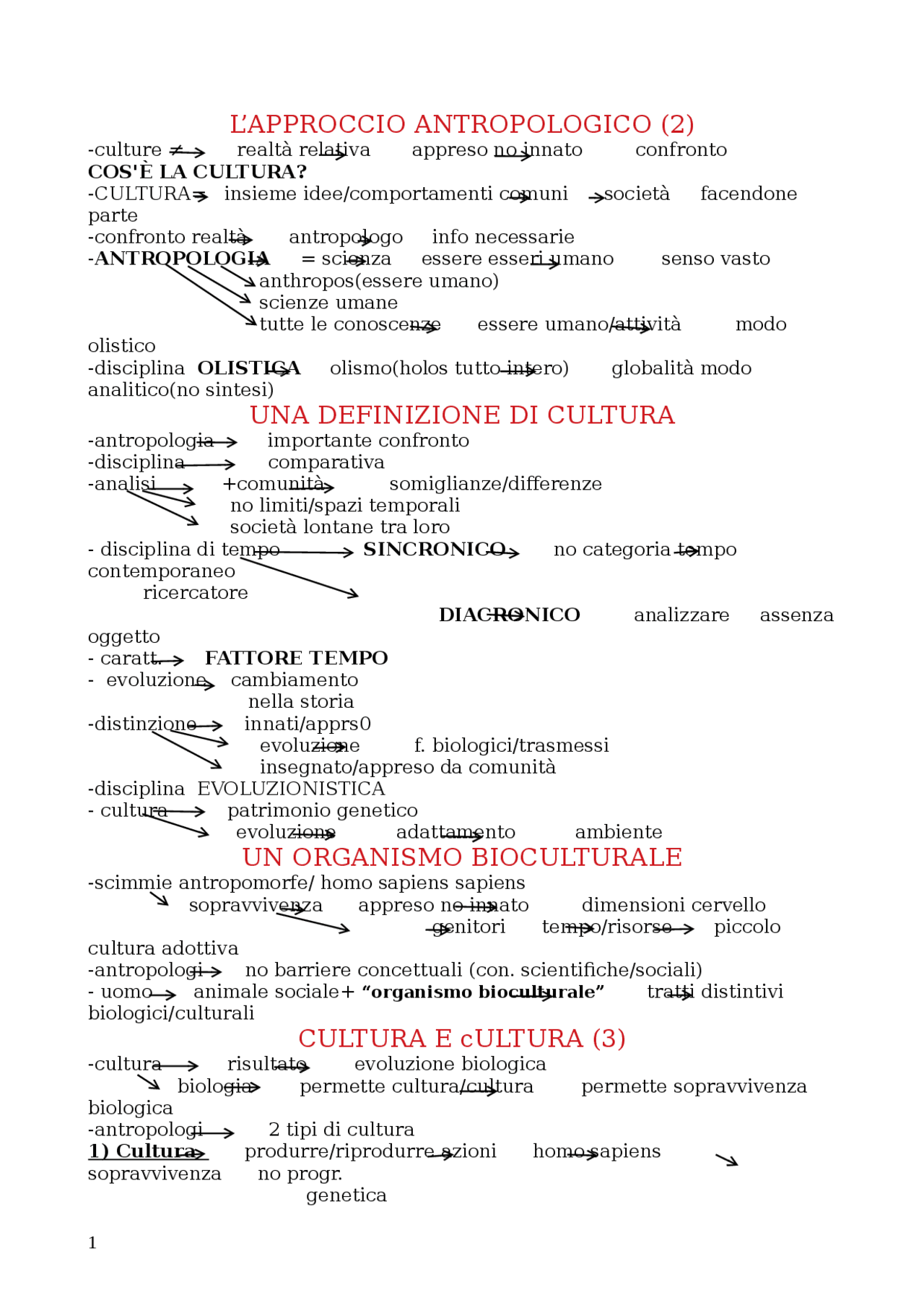 Schemi Discipline Demoetnoantropologiche Docsity