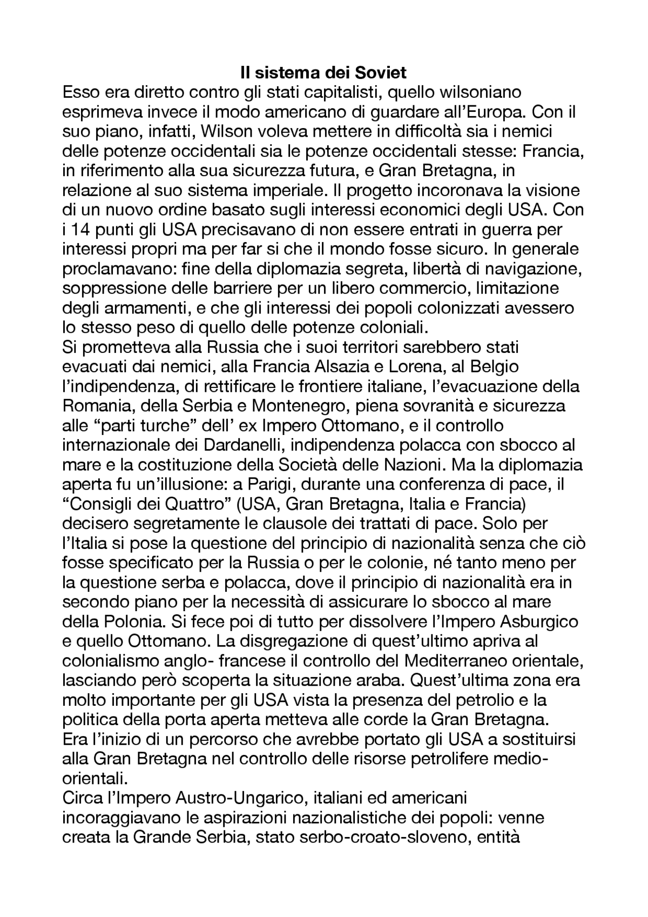 Leuropa E Lurss Dispense Docsity