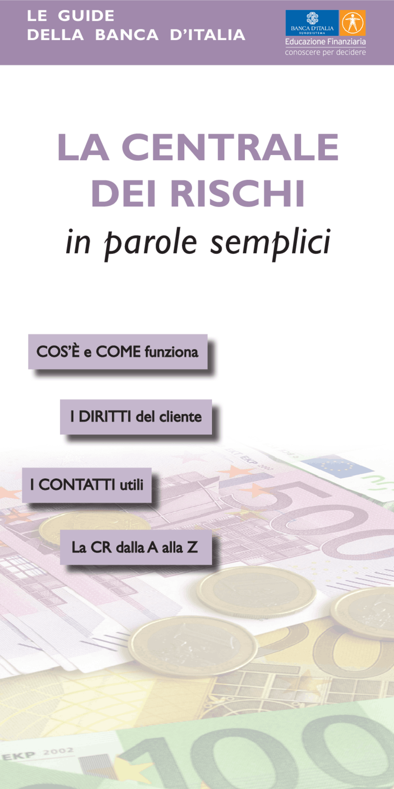 Guida alla centrale dei rischi - Docsity